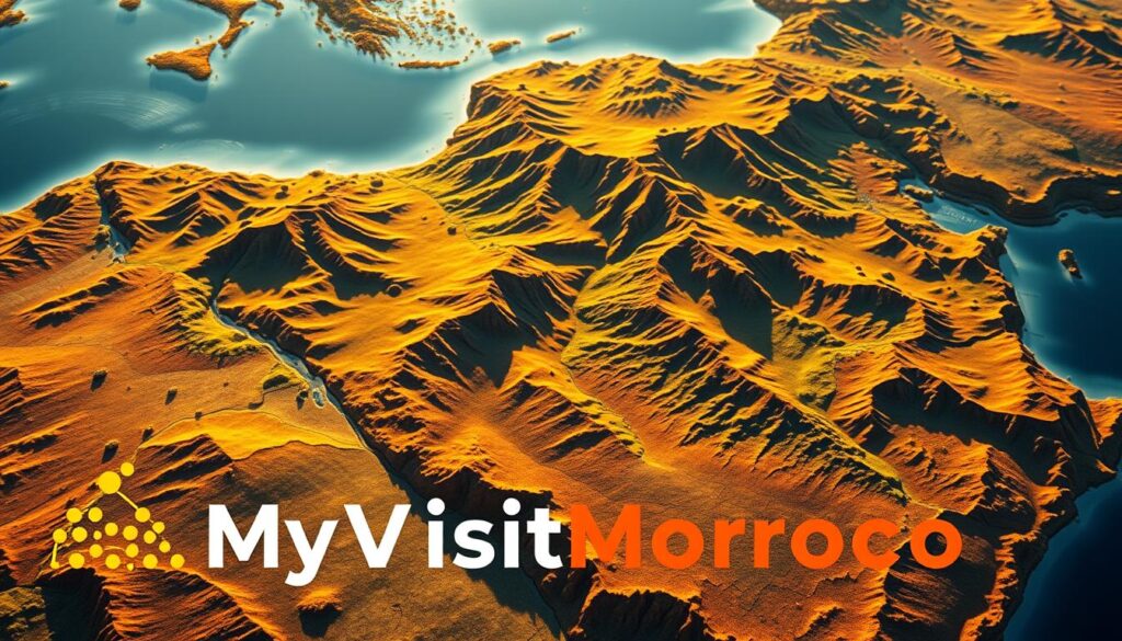 Map of Spain Portugal Morocco: Visual travel planner