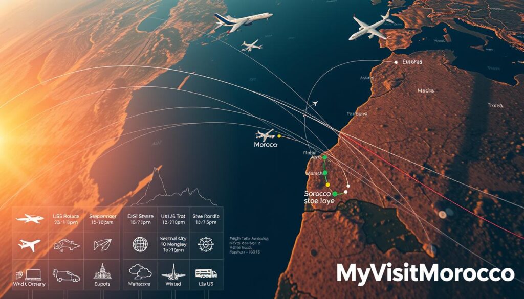 How long is the flight to Morocco? From major US & EU cities