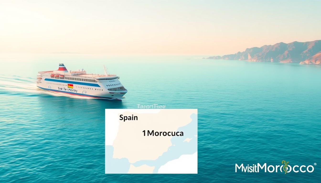 Spain and Morocco map: Borders, routes, and key cities