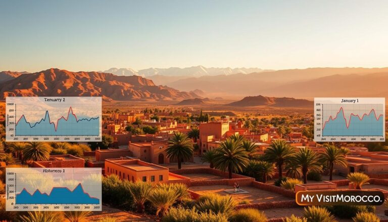 Temperature in January in Morocco: Regional Breakdown